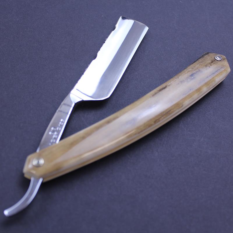 Thiers Issard 6/8 Mammoth Ivory Razor, Sun Design | The Invisible Edge