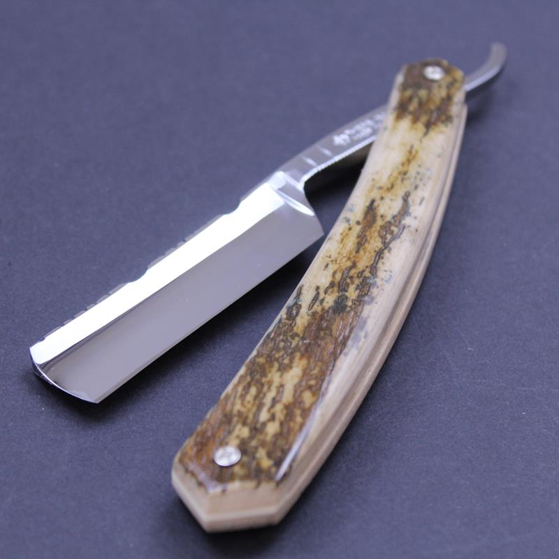 Thiers Issard 6/8 Mammoth Ivory Razor, Sun Design | The Invisible Edge