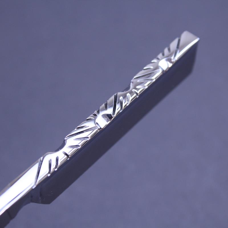 Thiers Issard 6/8 Mammoth Ivory Razor, Sun Design | The Invisible Edge